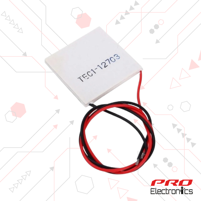 Celda celula peltier tec1 12703 30x30mm – Pro Electronics
