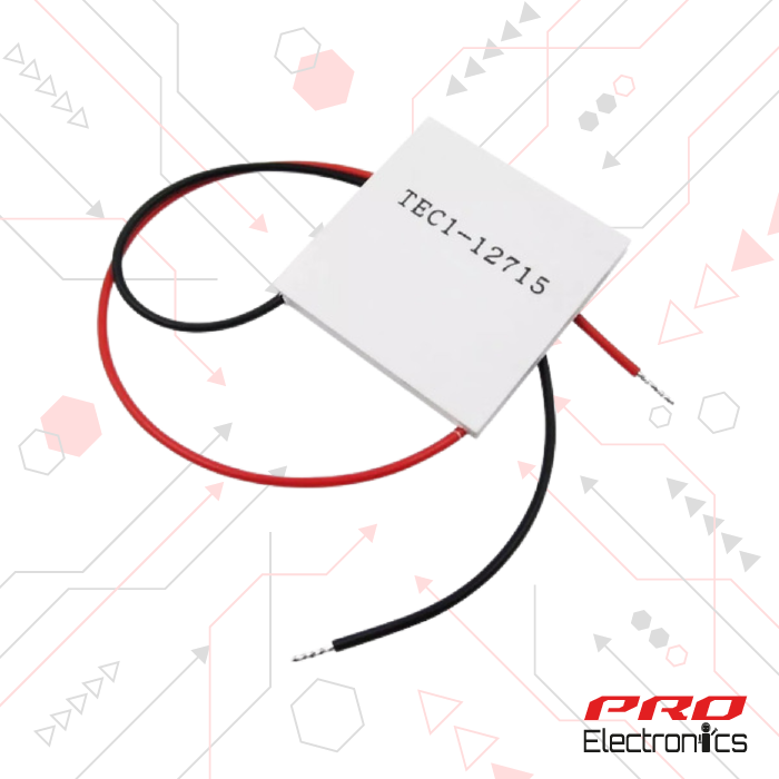 Celda célula peltier tec1 12715 40x40mm – Pro Electronics