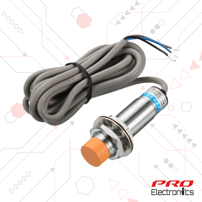 Sensor capacitivo npnp 18mm npn 1-10mm 6-36v – Pro Electronics