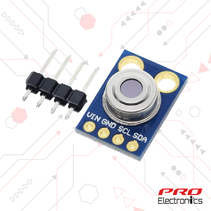 Sensor de temperatura infrarrojo mlx90614 – Pro Electronics