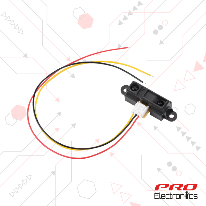 Sensor distancia sharp 10-80cm – Pro Electronics