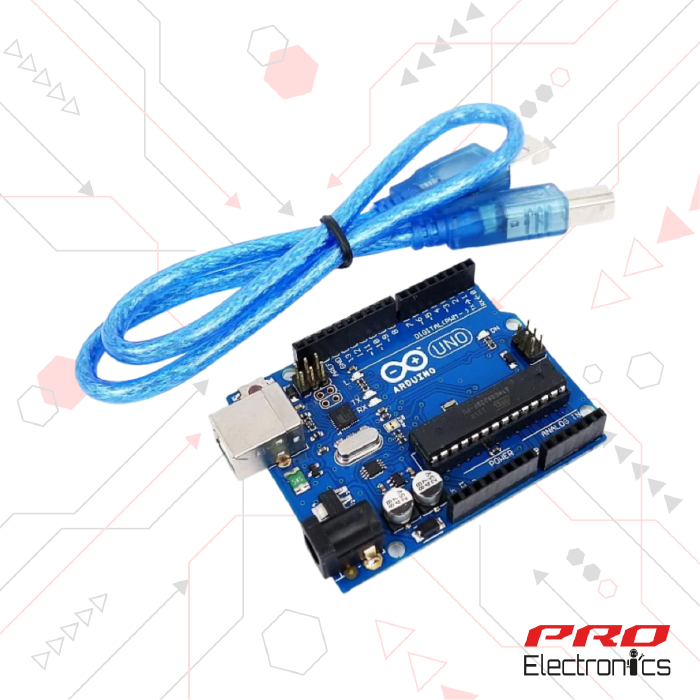 Arduino Uno R3 con cable – Pro Electronics