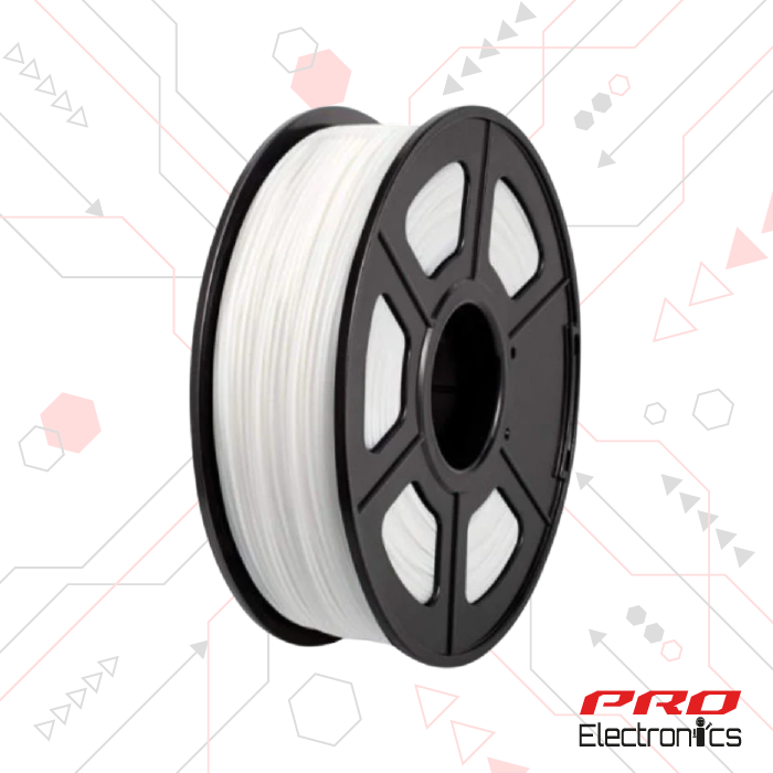Filamento blanco abs rollo 1kg SUNLU – Pro Electronics