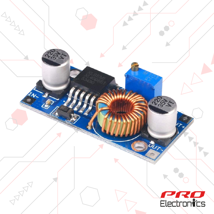 Reductor xl4005 step down 5a – Pro Electronics