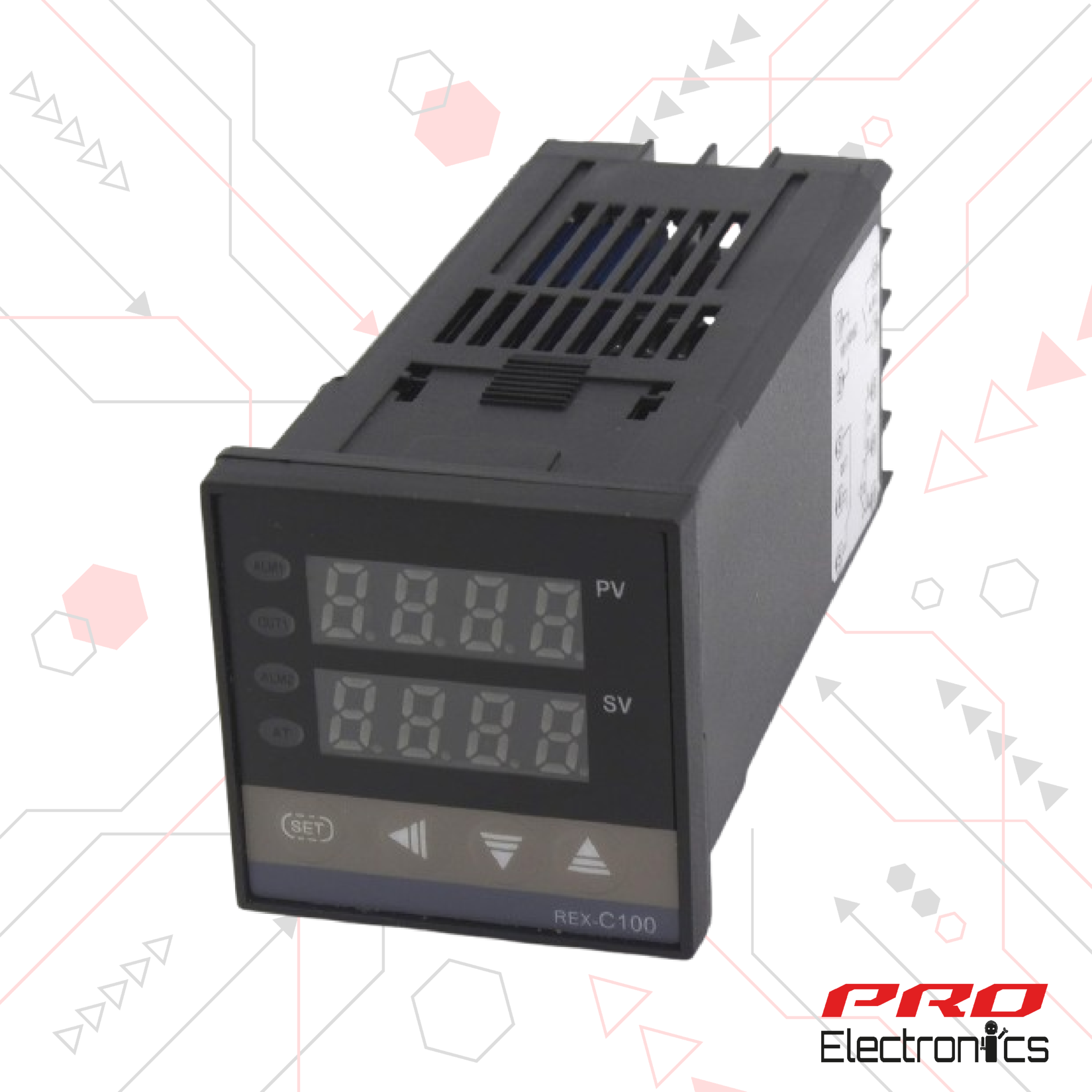 Controlador de Temperatura Rele Rex C100 100-200 – Pro Electronics