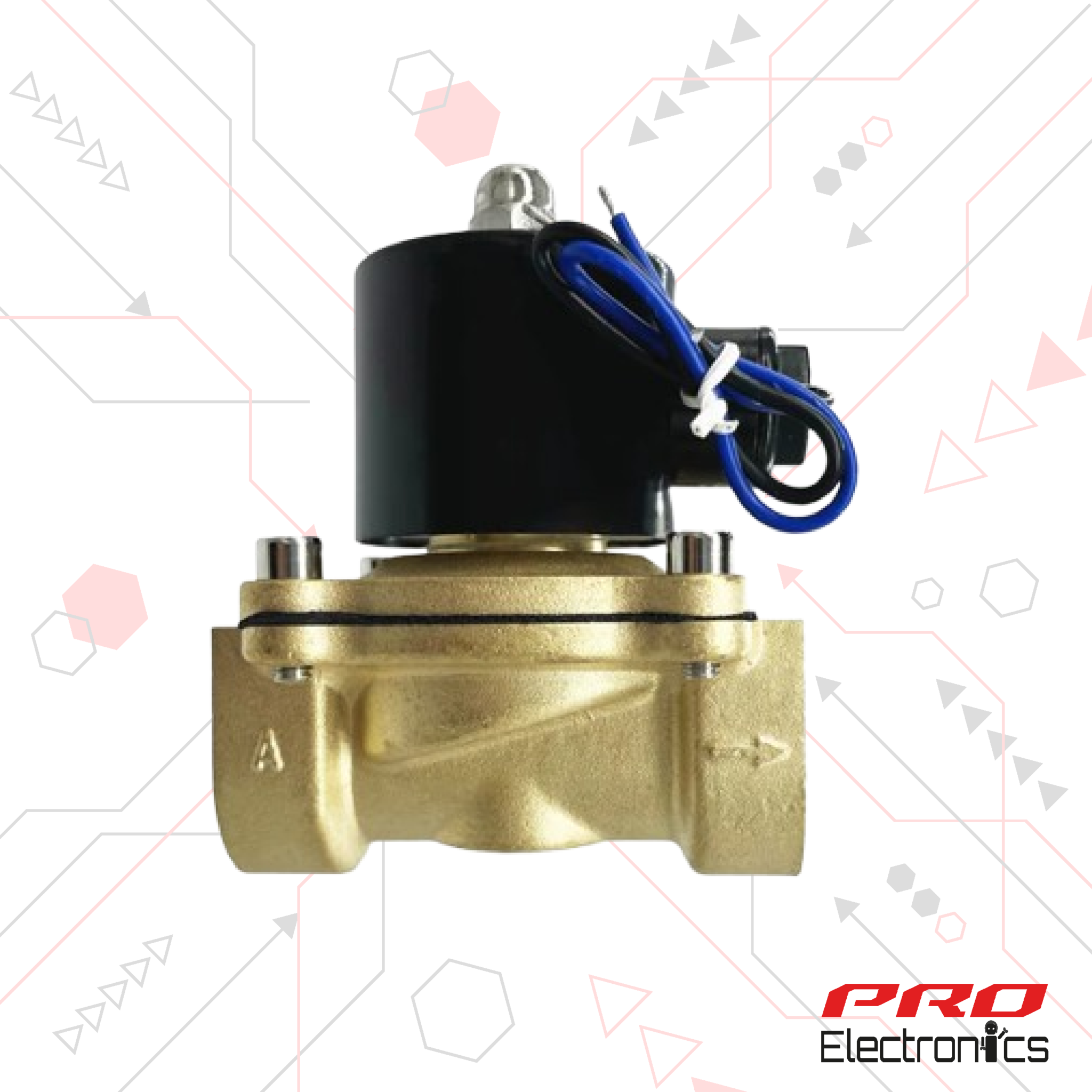 ELECTROVALVULA METALICA 110V AC NC A UNA PULGADA, AGUA, GAS, AIRE – Pro ...