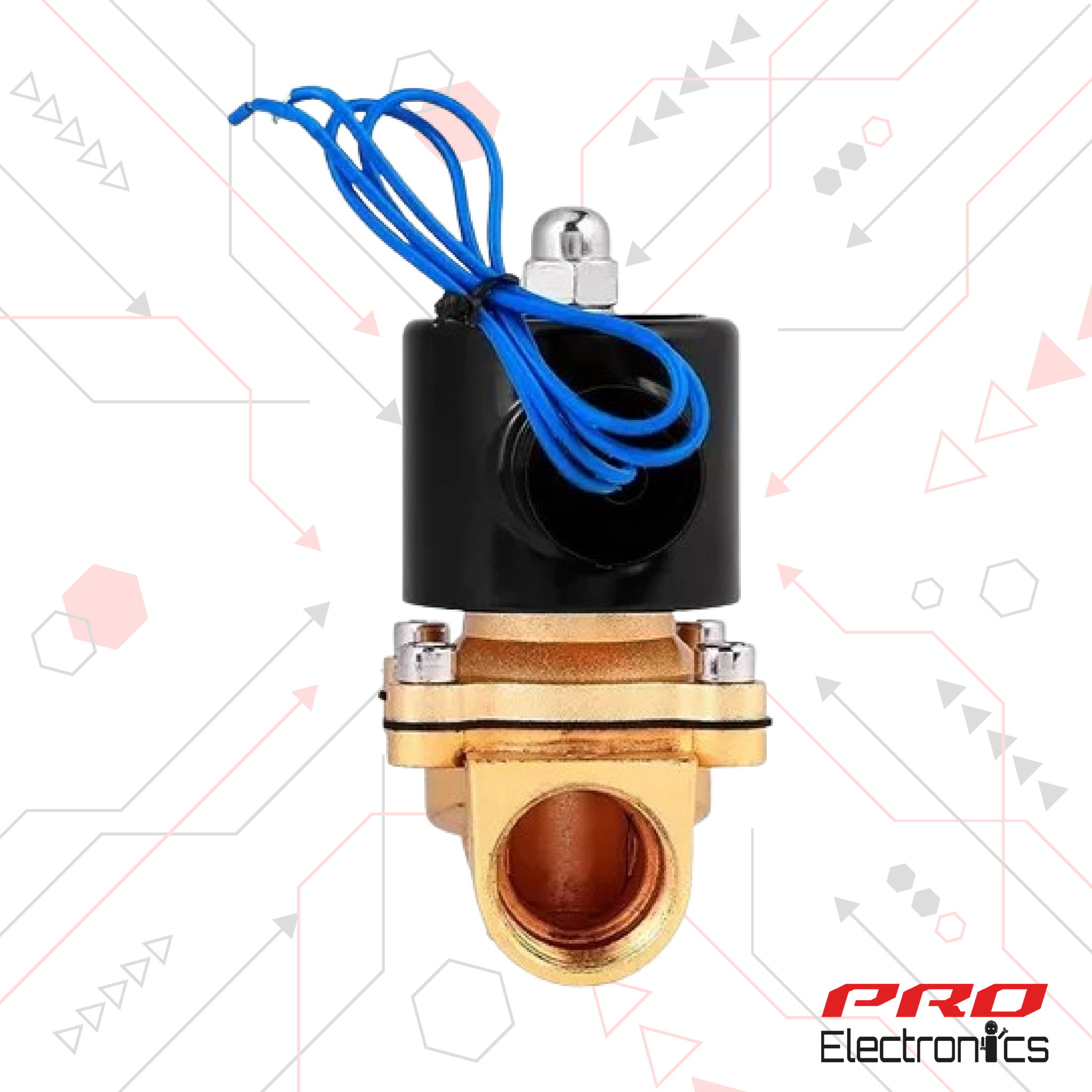 ELECTROVALVULA METALICA 110V AC NC A DOS PULGADA, AGUA, GAS, AIRE – Pro ...