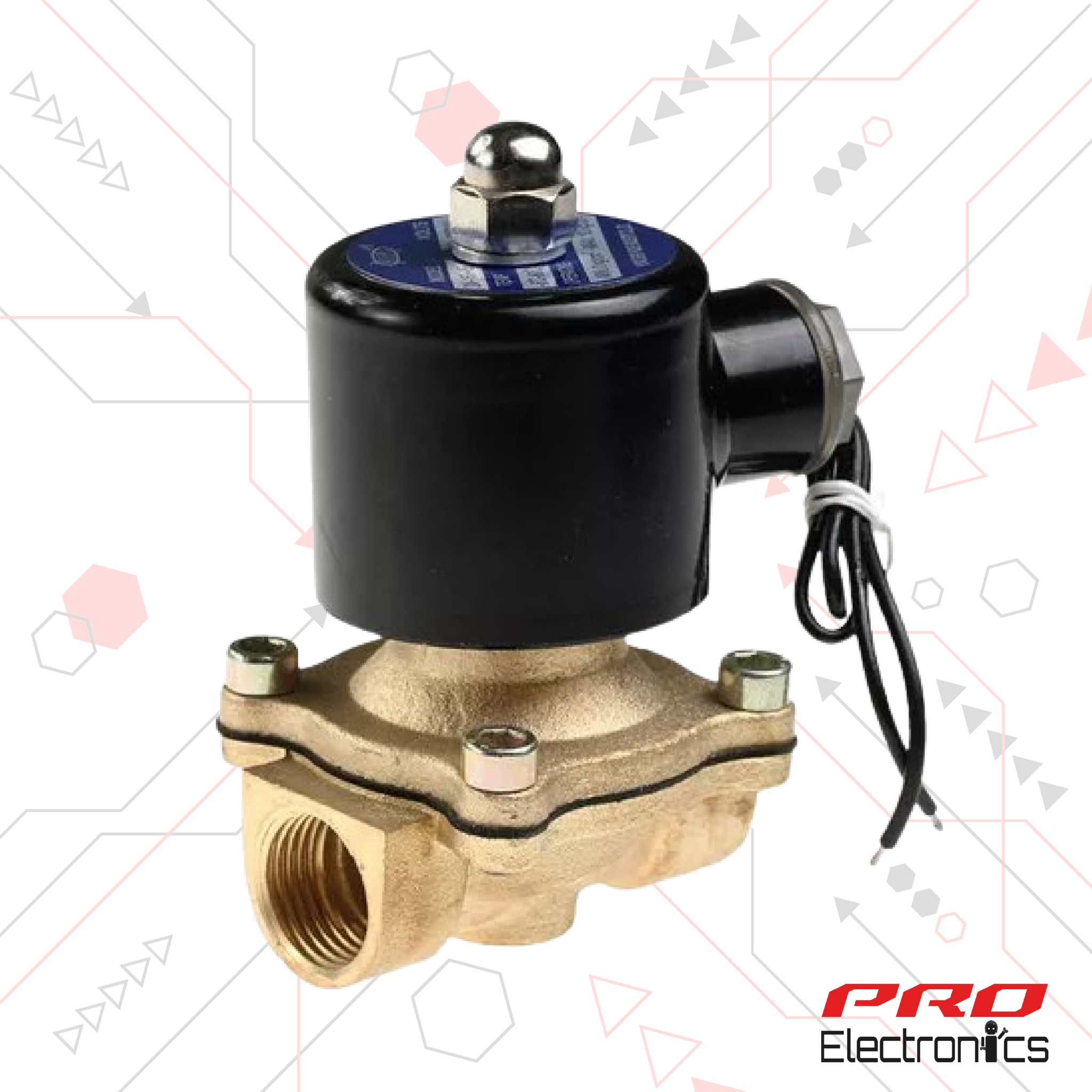 ELECTROVALVULA METALICA 110V AC NC A 3/4 PULGADA, AGUA, GAS, AIRE – Pro ...