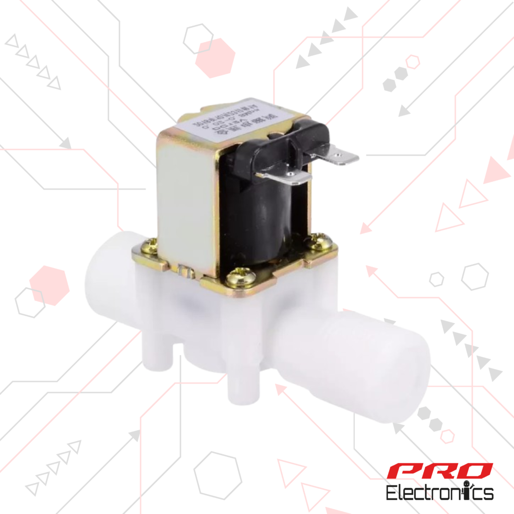 ELECTROVALVULA PLASTICA 110V AC NC A MEDIA PULGADA – Pro Electronics