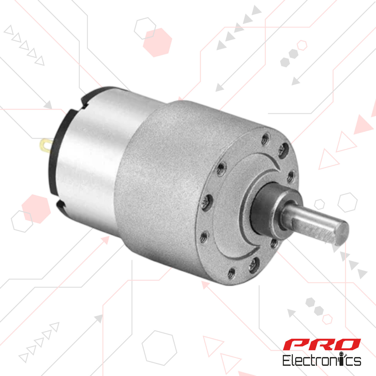 MOTOR DC 12V 37MM 200RPM – Pro Electronics
